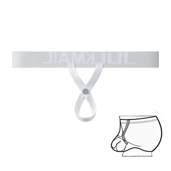 Jockmail FTM Wear Open Suspensory Stretch Cotton Strap Underwear Packe ...
